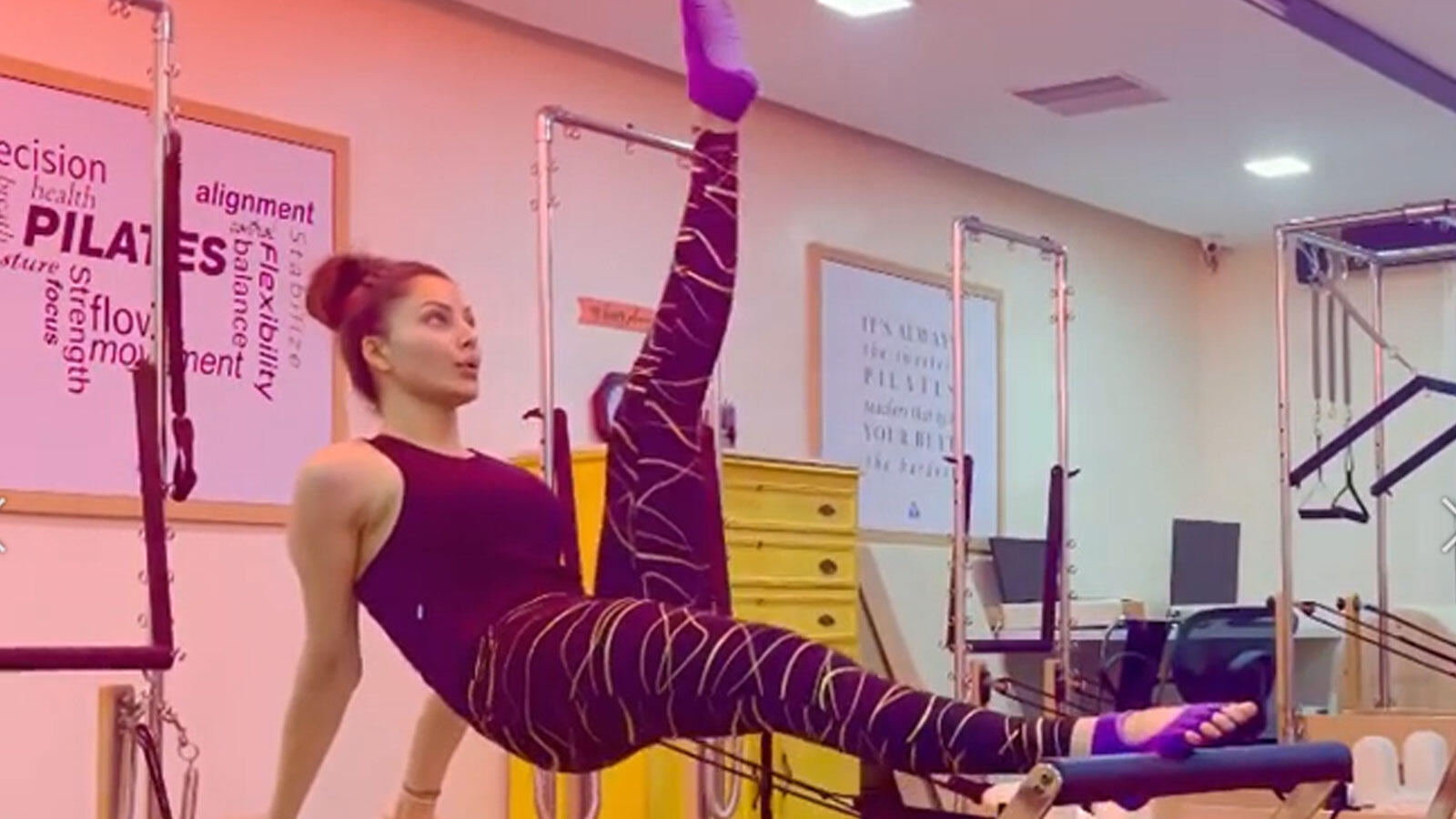 Urvashi Rautela's Pilates workout video is all the midweek motivation ...