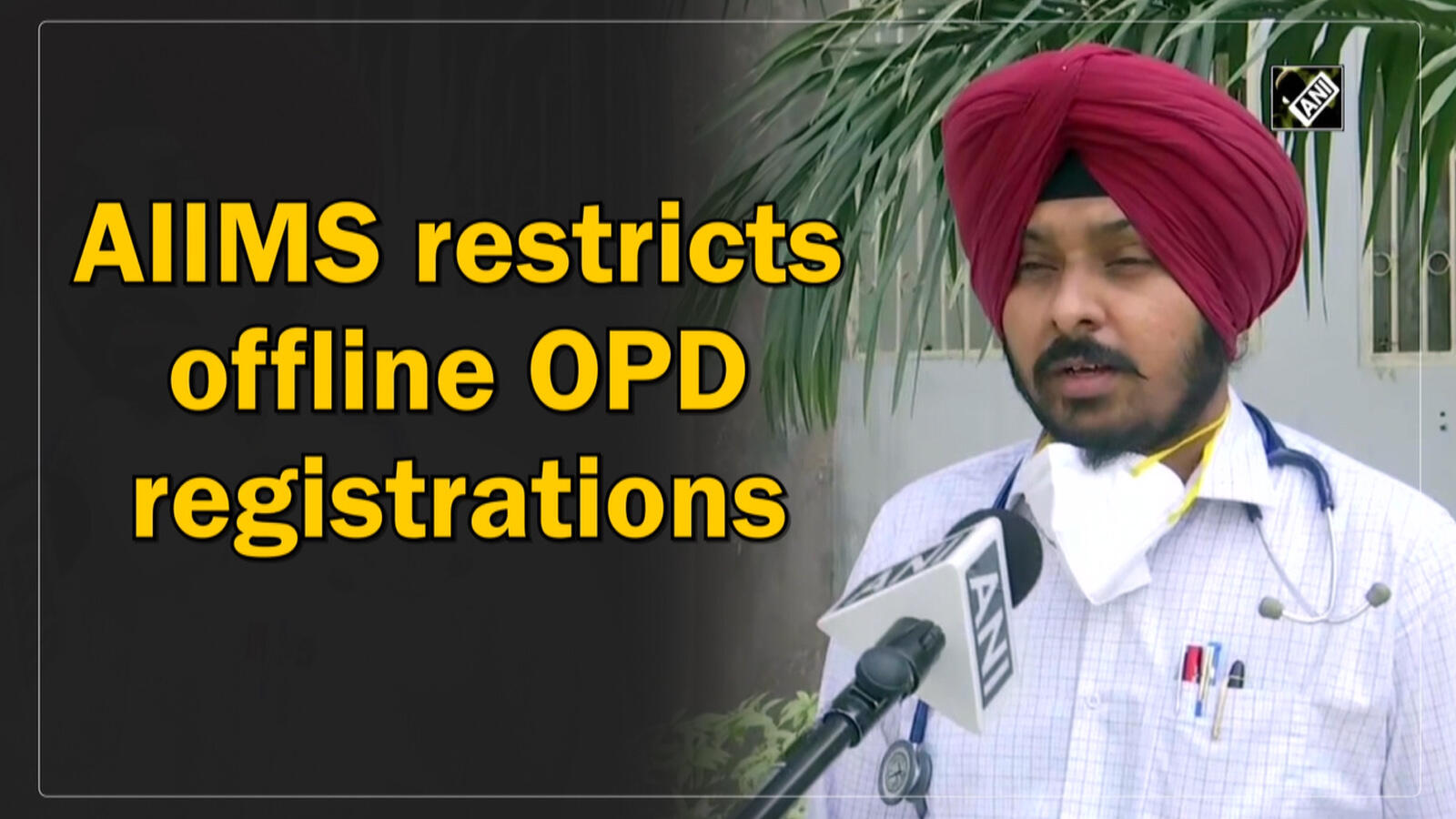 AIIMS restricts offline OPD registrations