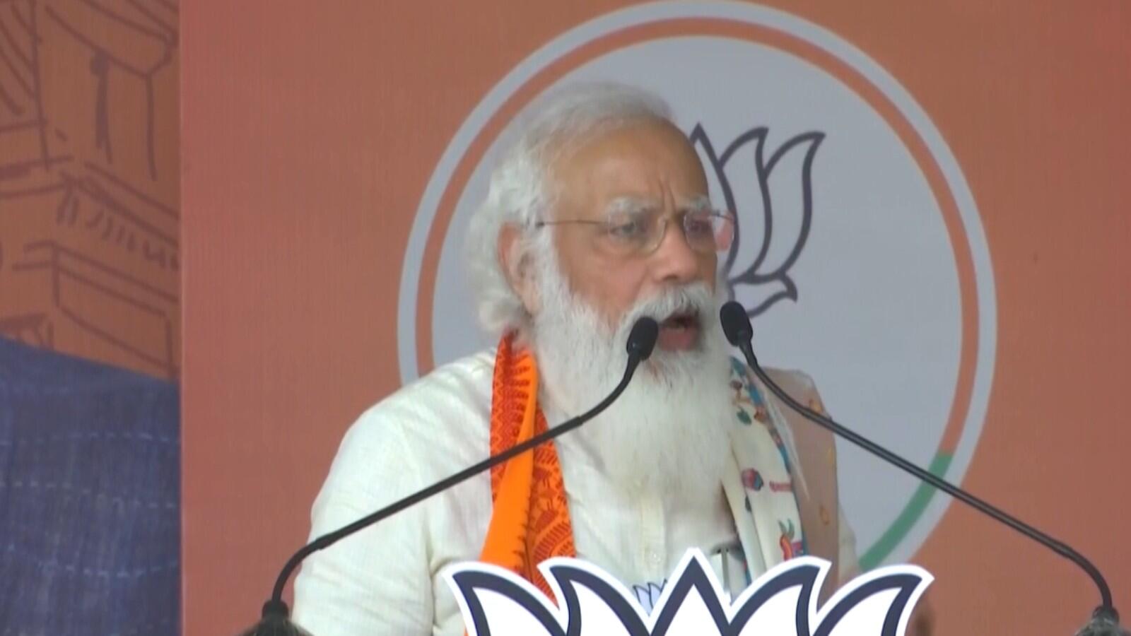 PM Modi promises eradicating mafia, cow smuggling and infiltration from ...