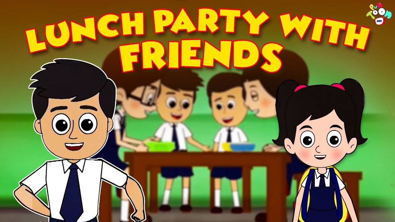 Watch Popular Children Story In English 'Lunch Party With Friends' for ...