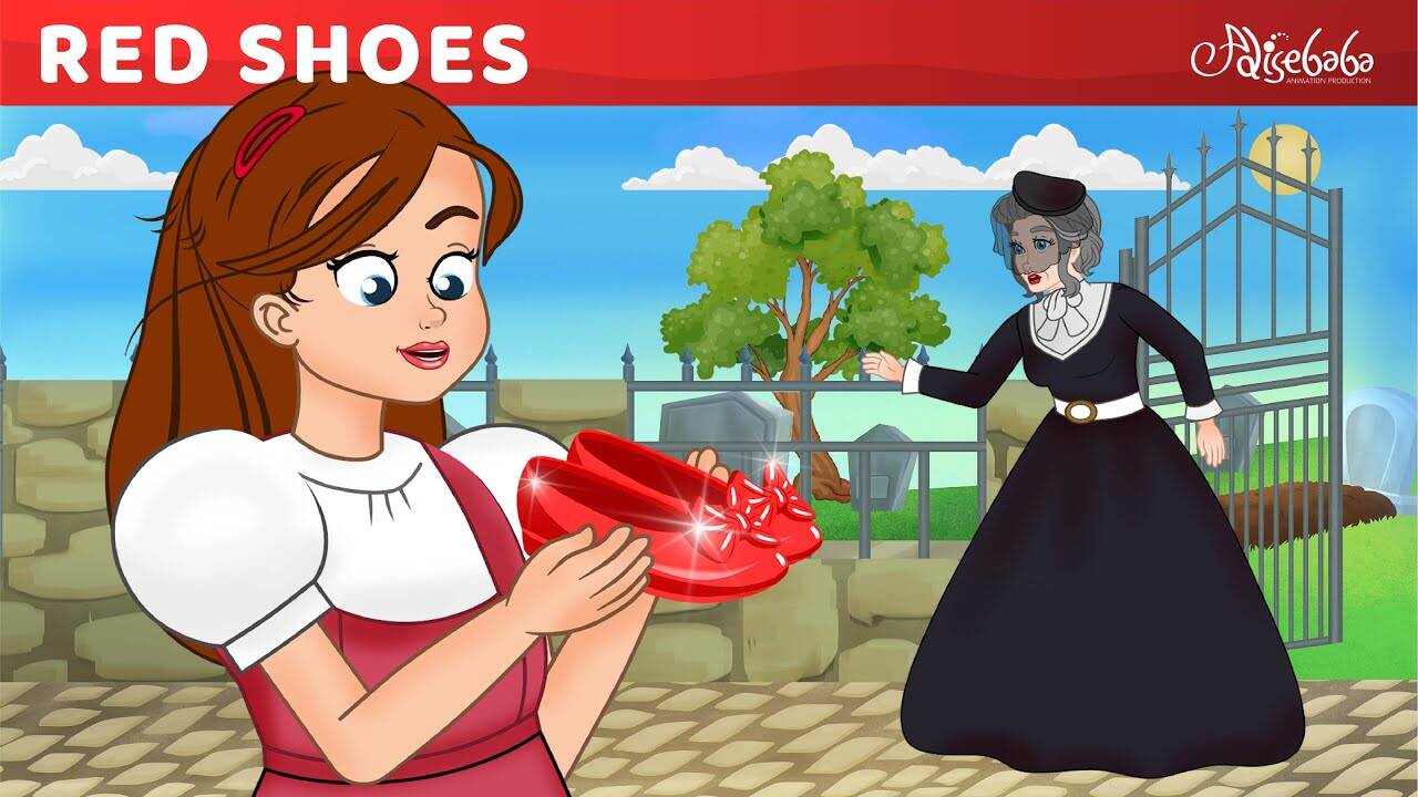 Watch Popular Children Story In English 'Red Shoes' for Kids - Check ...