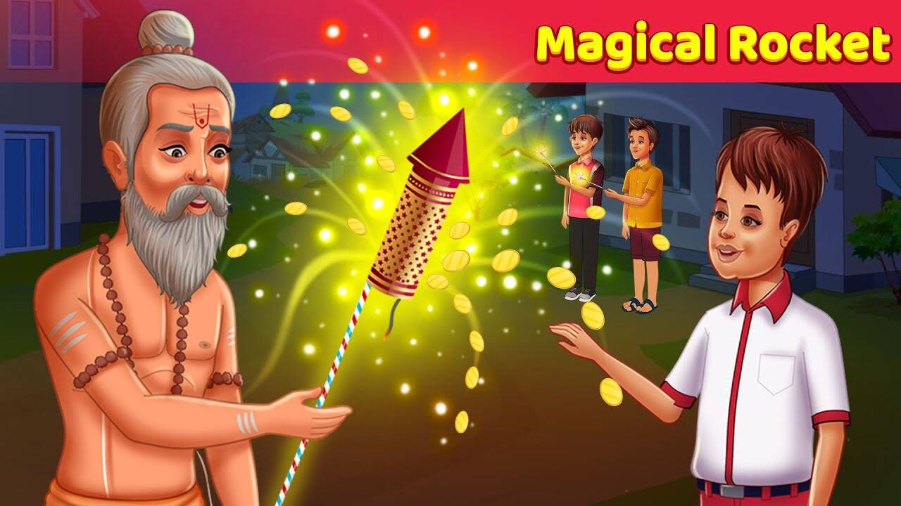 Watch Popular Children Story In English 'Magical Rocket' for Kids ...