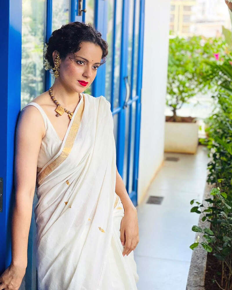 Kangana Ranaut turns heads in a traditional look, shares stunning ...