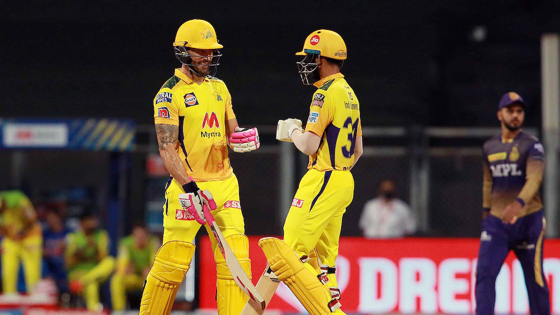 CSK Vs KKR Highlights Chennai Super Kings Keep Charging Kolkata At Bay