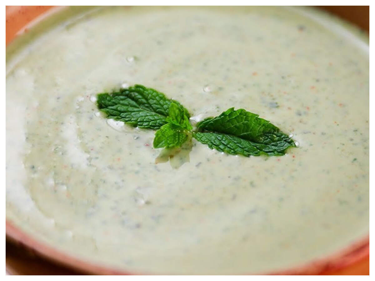 Watch: How to make Pudina Raita - Times Food