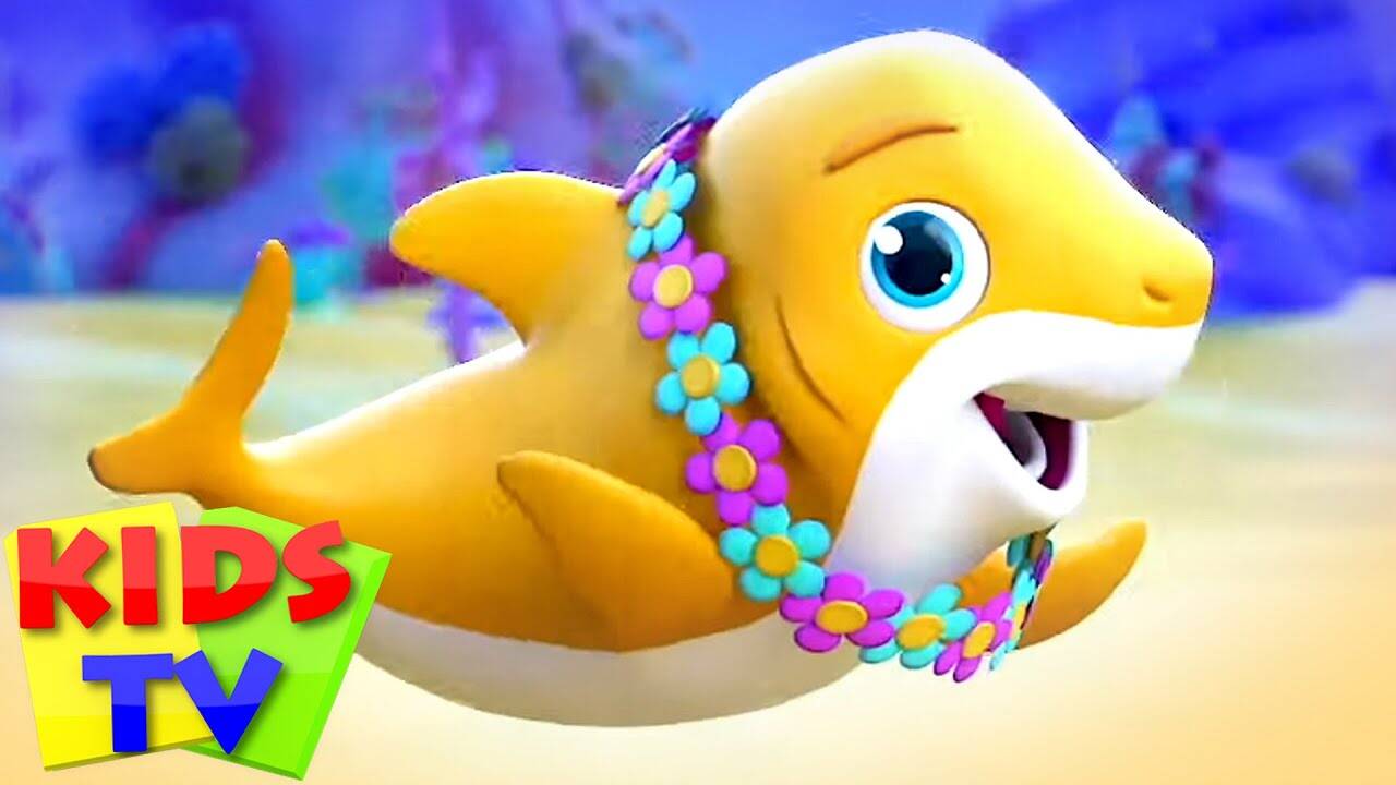 English Kids Poem: Nursery Song in English 'New Baby Shark'