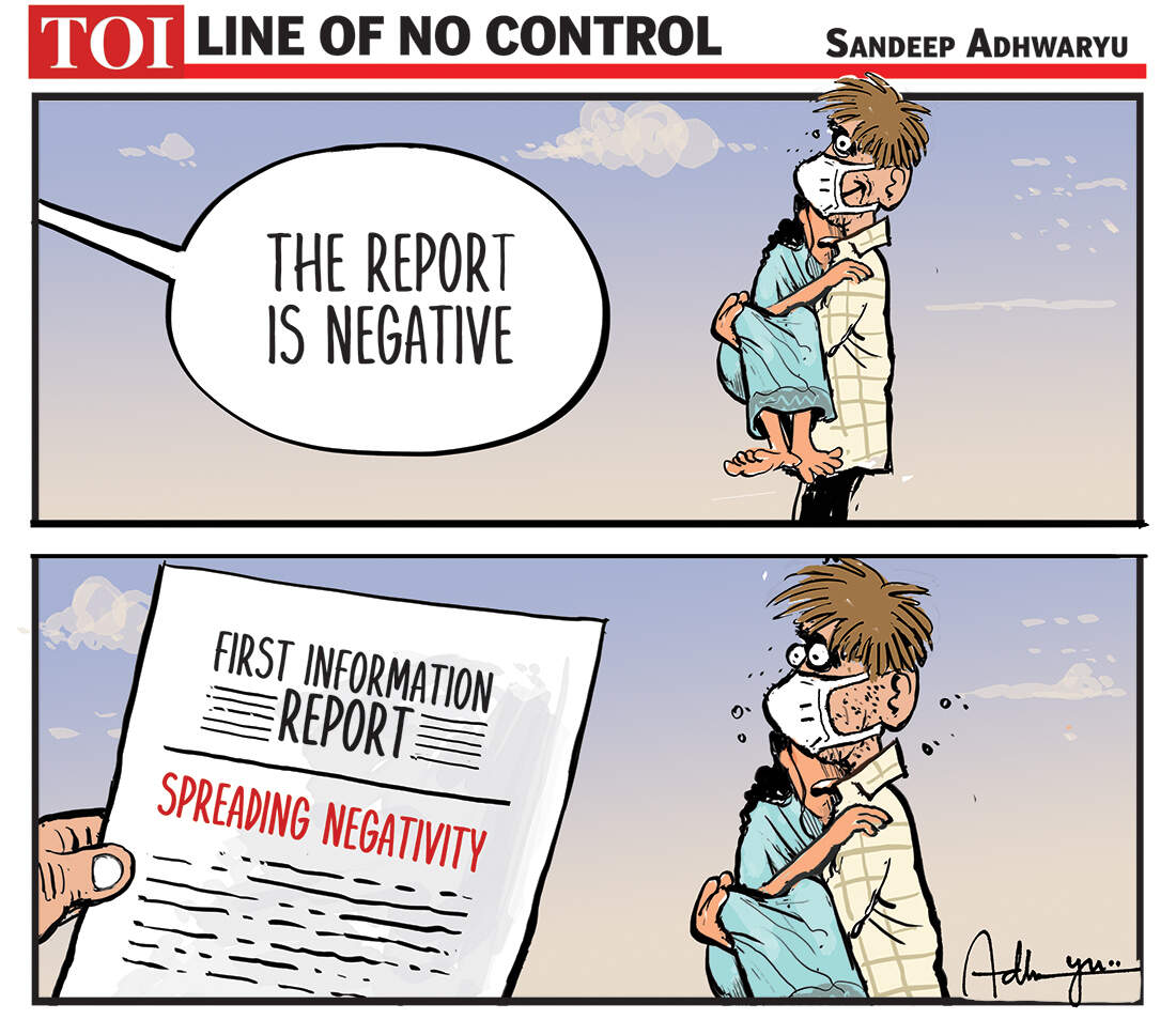 'The report is negative'