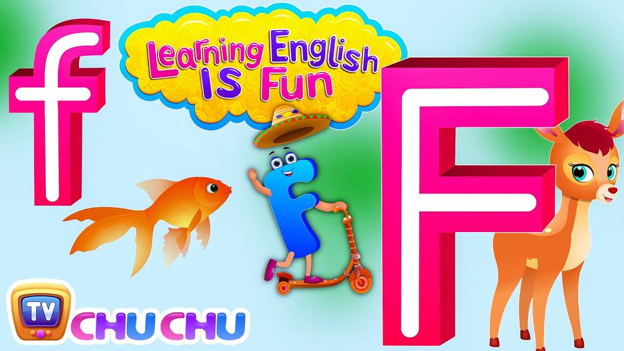 Check Out Popular Children English Learning Video 'Alphabet F' for Kids ...