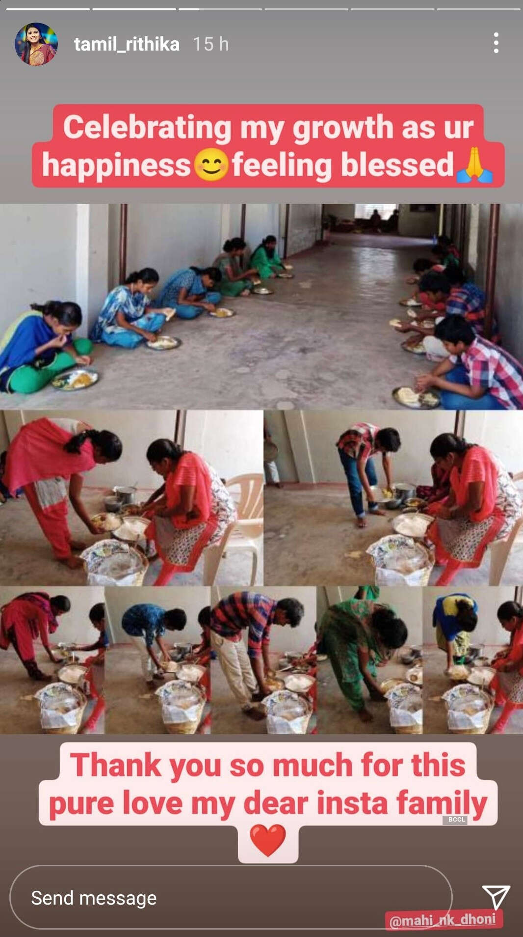 Rithika clocks one million followers on Instagram; thanks everyone for ...