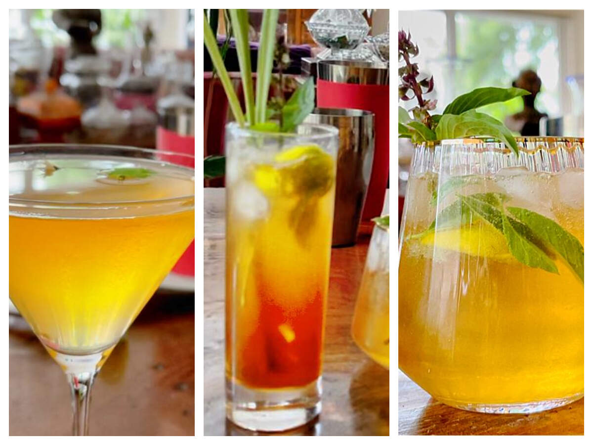 Watch: Tea cocktail 3 ways - Times Food