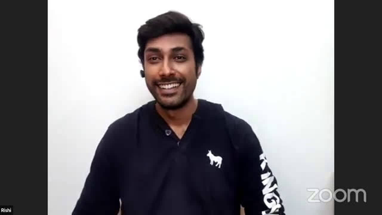 Actor Rishi discusses the problems and challenges arising from the pandemic