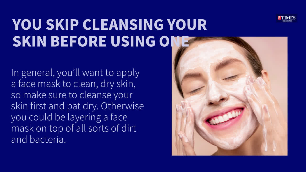 mistakes: Face mask mistakes you could be making