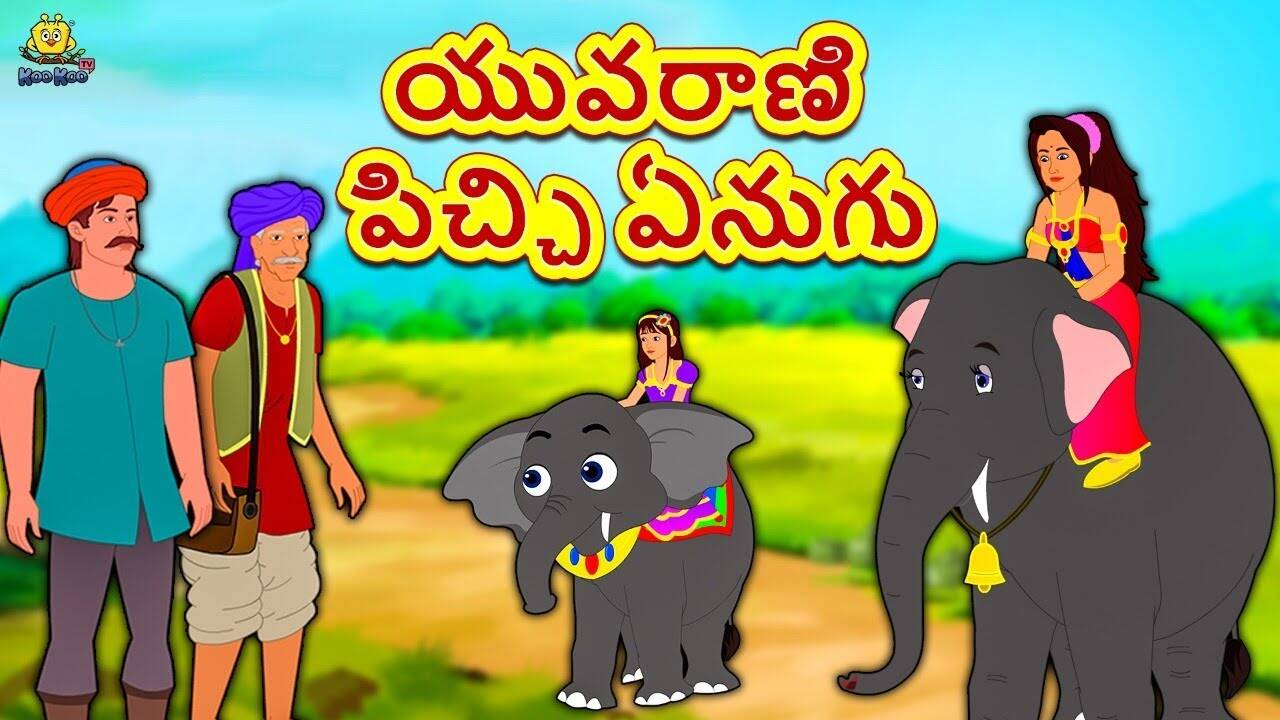 Watch Popular Children Telugu Nursery Story 'Mad Elephant Of The ...
