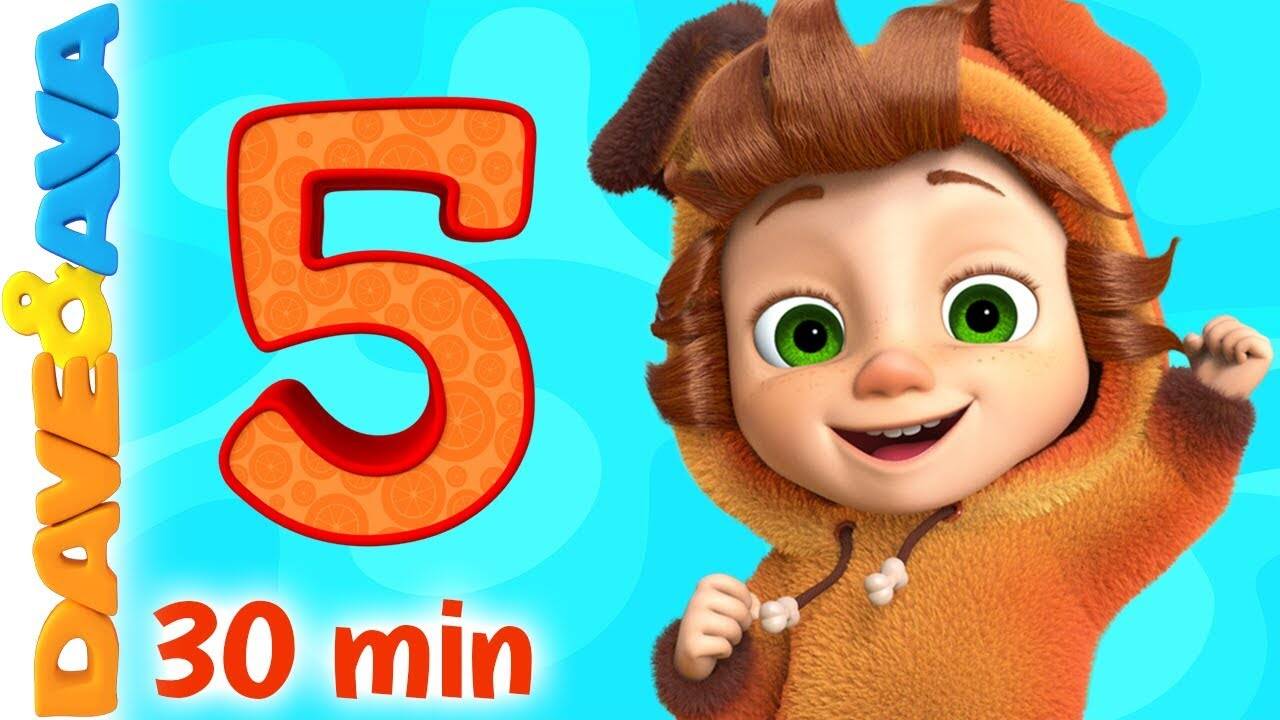 Watch Latest Childrens English Nursery Song 'Counting 1 to 5, Five ...