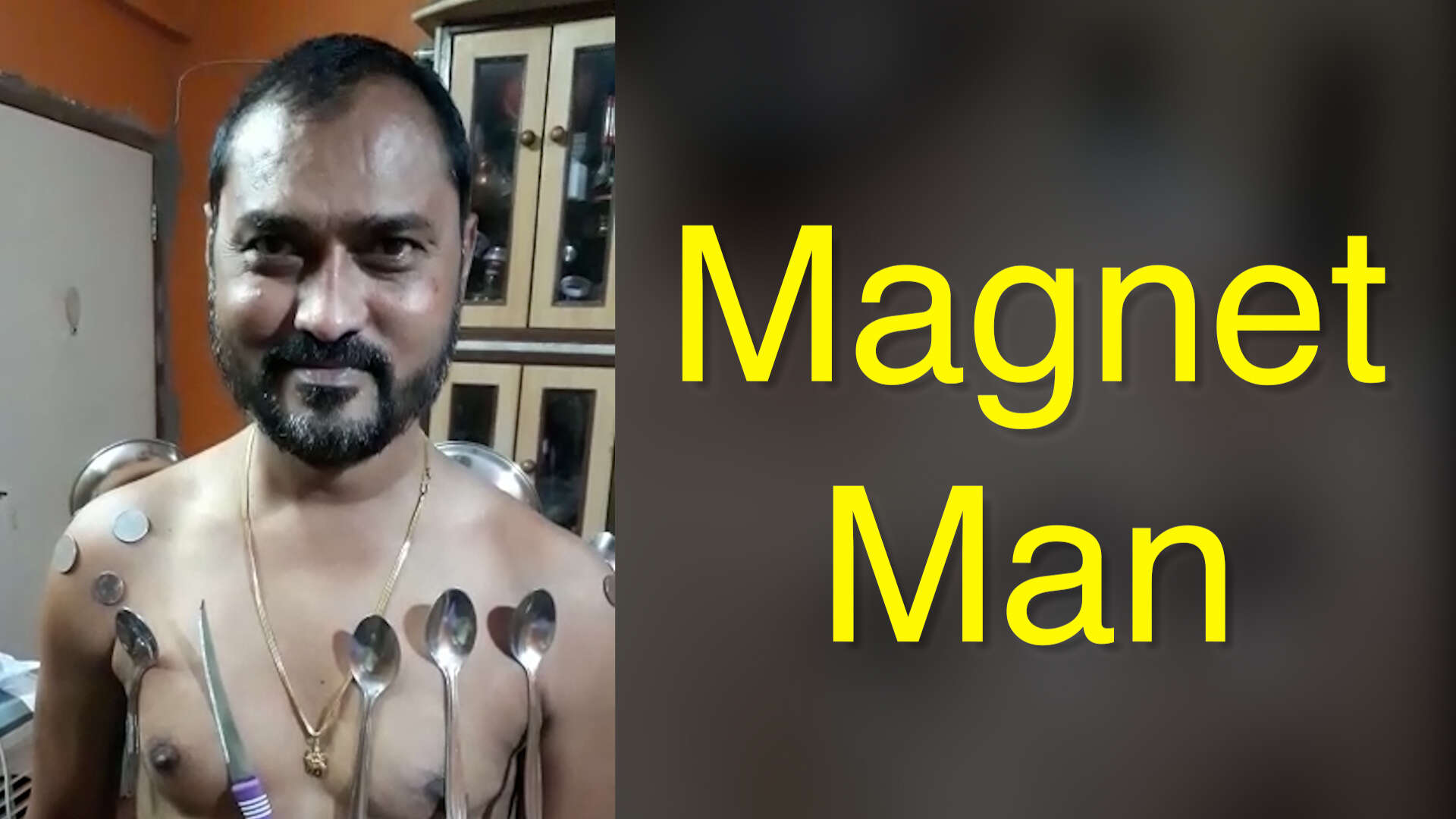 magnet man: Now, Ulhasnagar man claims developing 'magnetic power ...