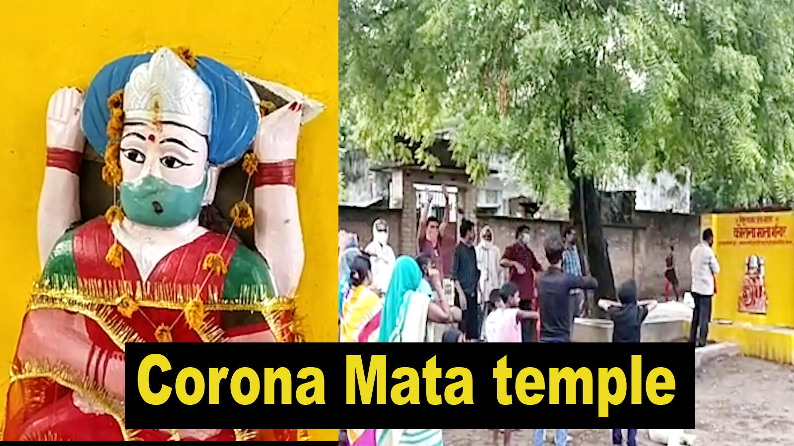 ‘corona mata’: UP: ‘Corona Mata’ temple razed by authorities