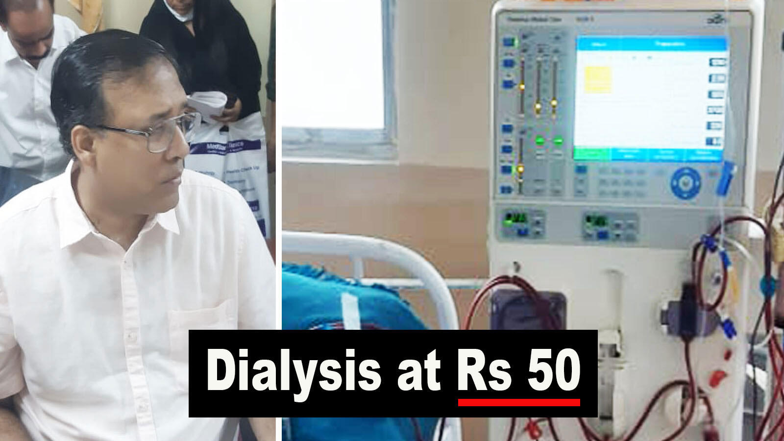 Rs 50 dialysis: Meet Kolkata doctor who is making dialysis affordable ...