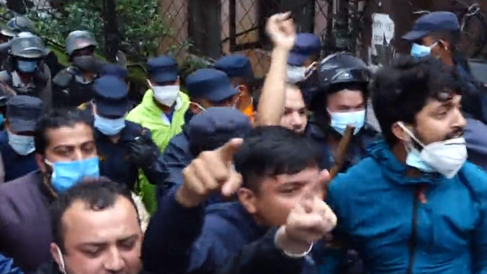 Nepal Police arrest opposition cadres for protesting in front of parliament