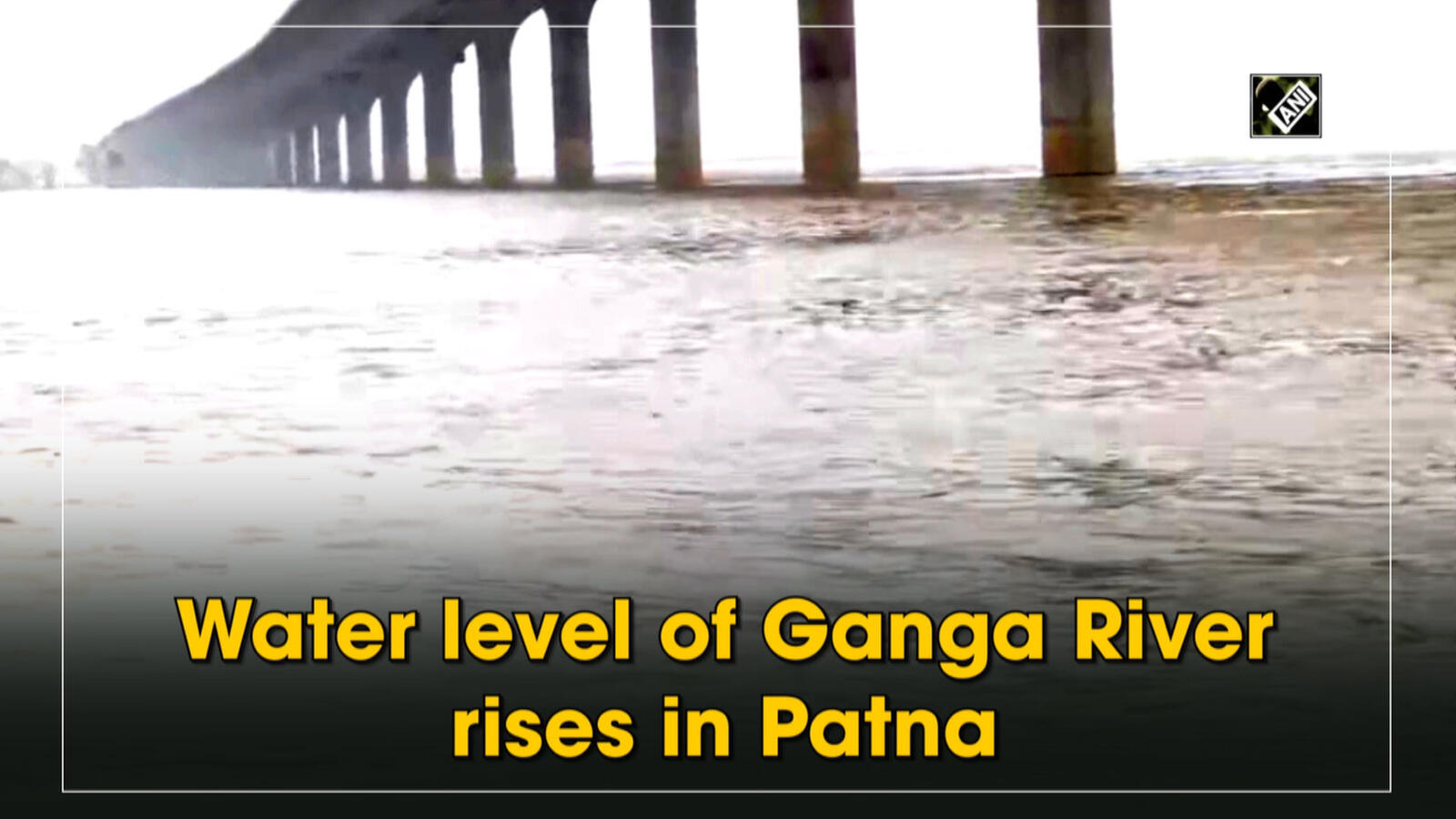 Water level of Ganga River rises in Patna