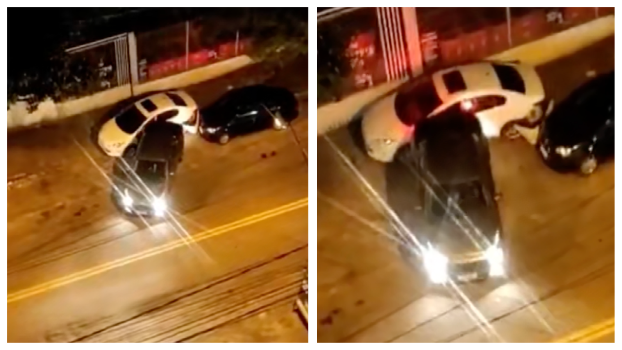 Parking-rage goes out of control!