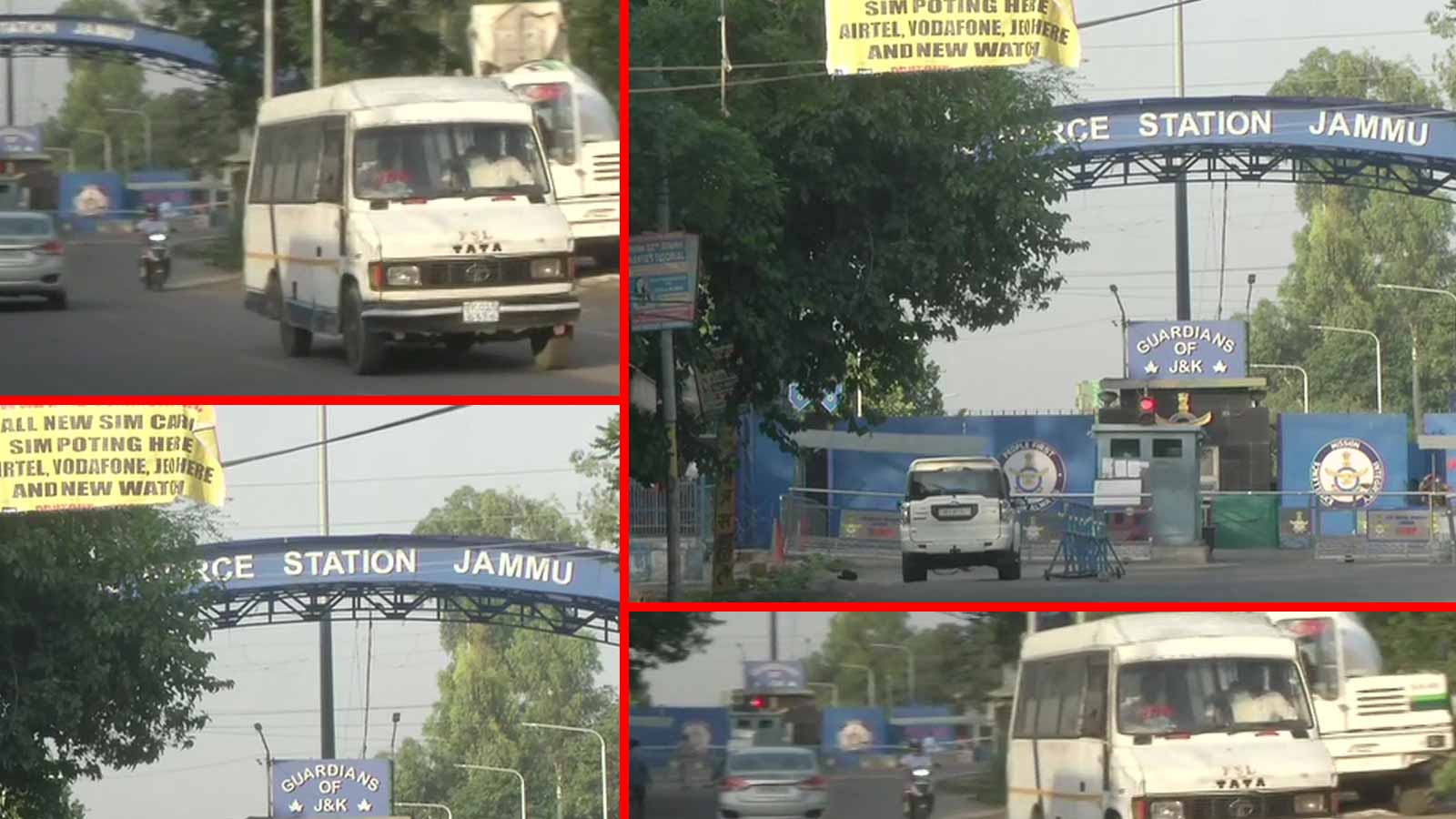 Twin explosion at Air Force Station in Jammu, 2 injured