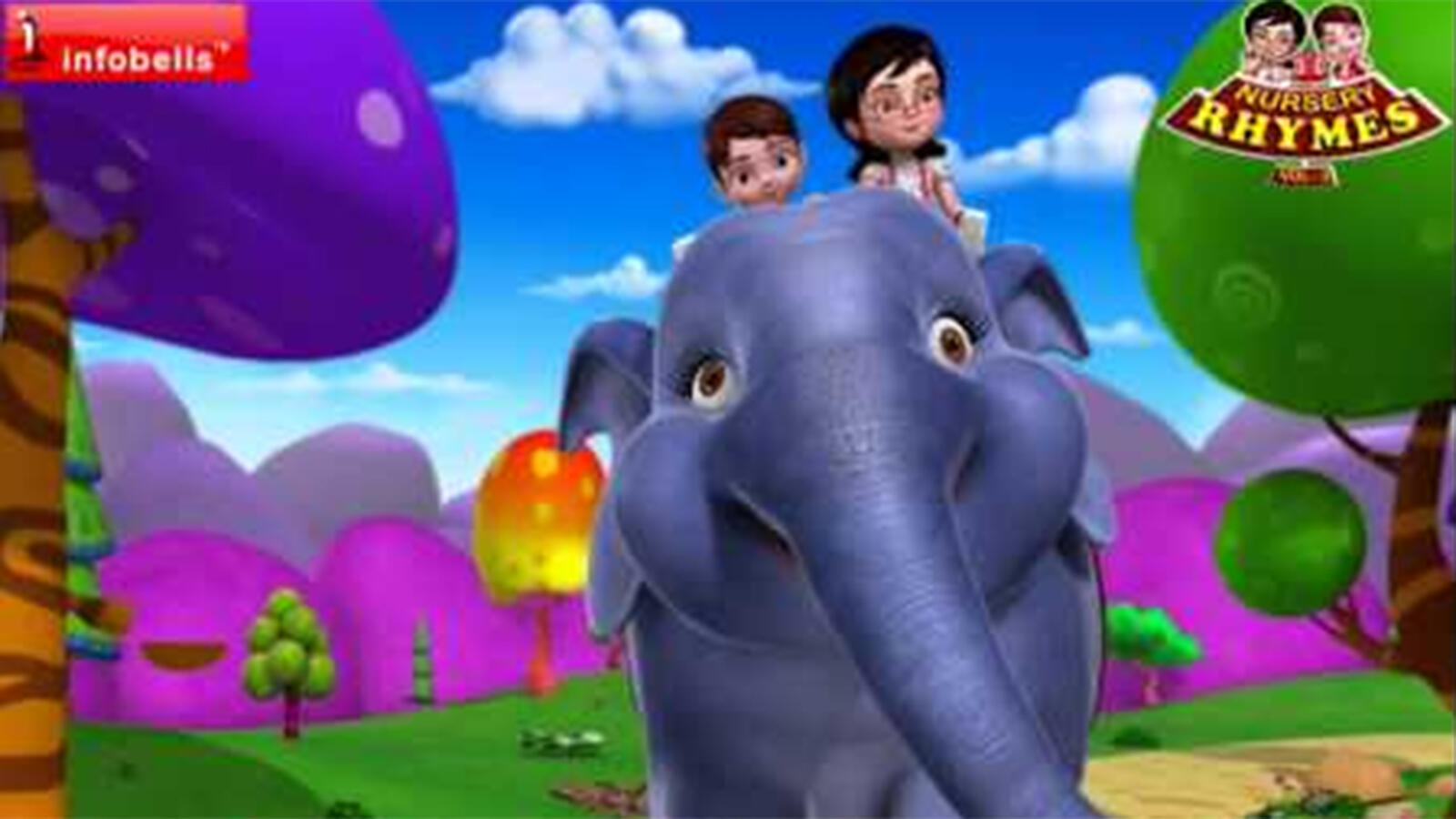 Nursery Rhymes in English: Children Video Song in English 'Elly The ...