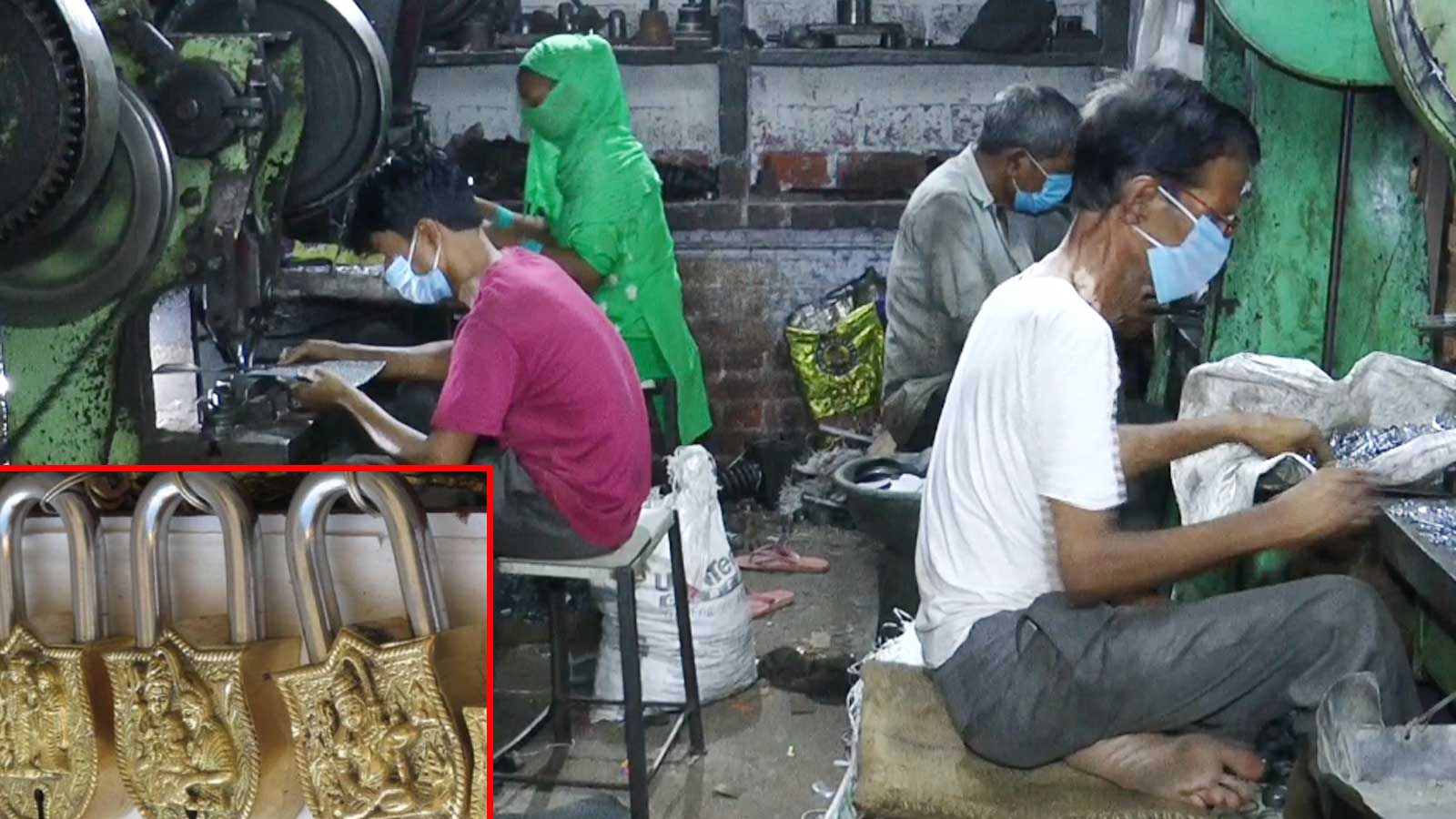 Aligarh’s lock industry presents an example of religious harmony