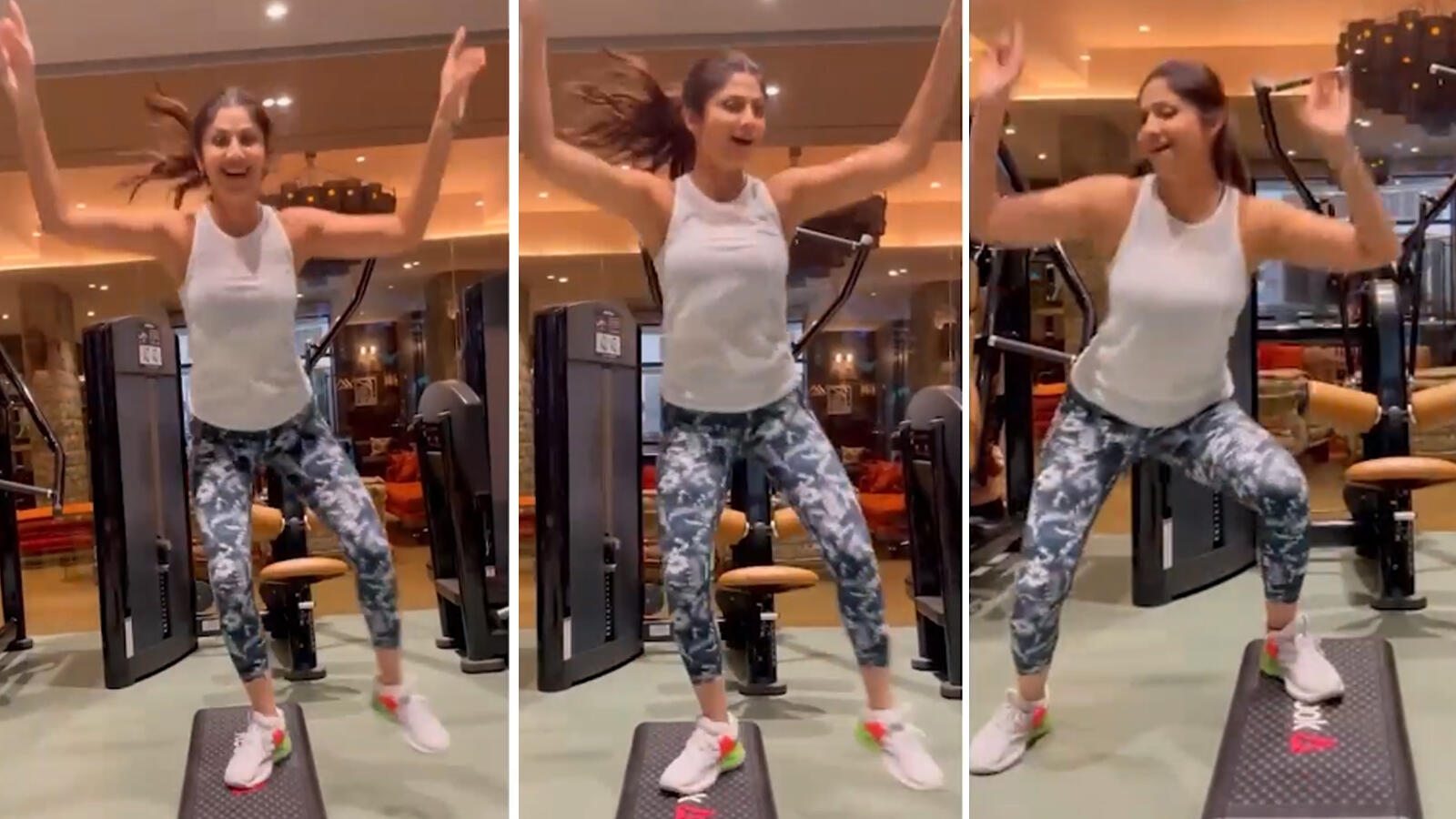Shilpa Shetty Gives Her Regular Workout A Bhangra Twist And It S A