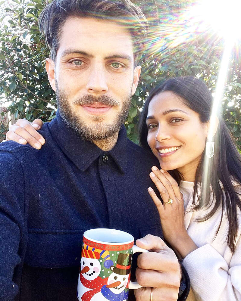 Freida Pinto's pregnancy glow from her 'sweet' baby shower is ...