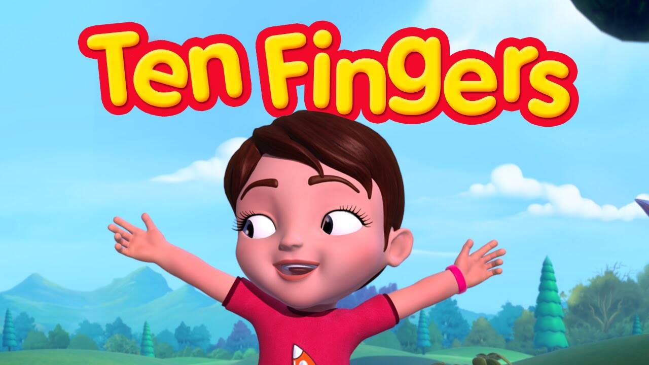 Nursery Rhymes in English: Children Video Song in English 'Ten Fingers ...