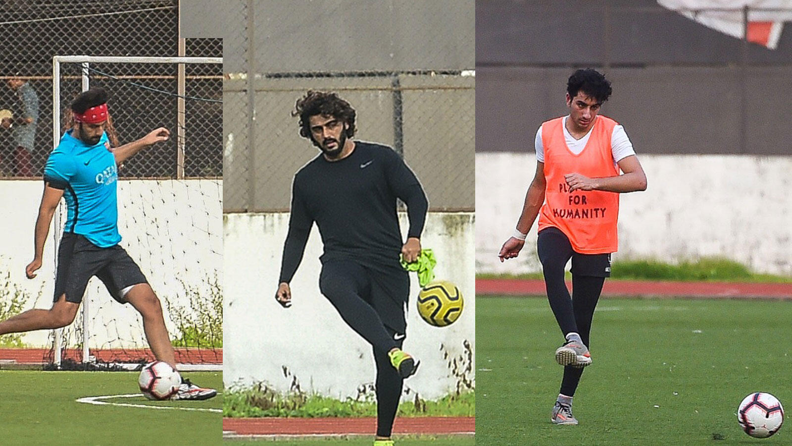 It’s football time! Ranbir Kapoor, Arjun Kapoor, Ibrahim Ali Khan enjoy ...