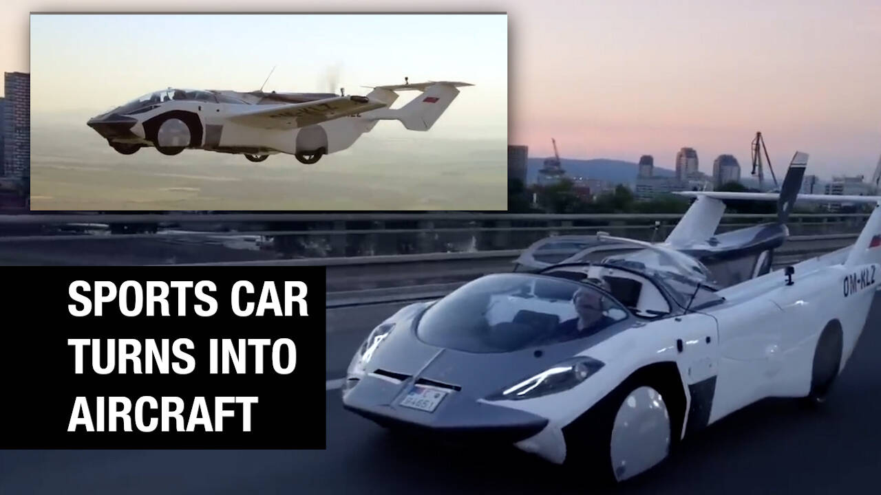 flying car: Flying car: Science fiction turns into reality