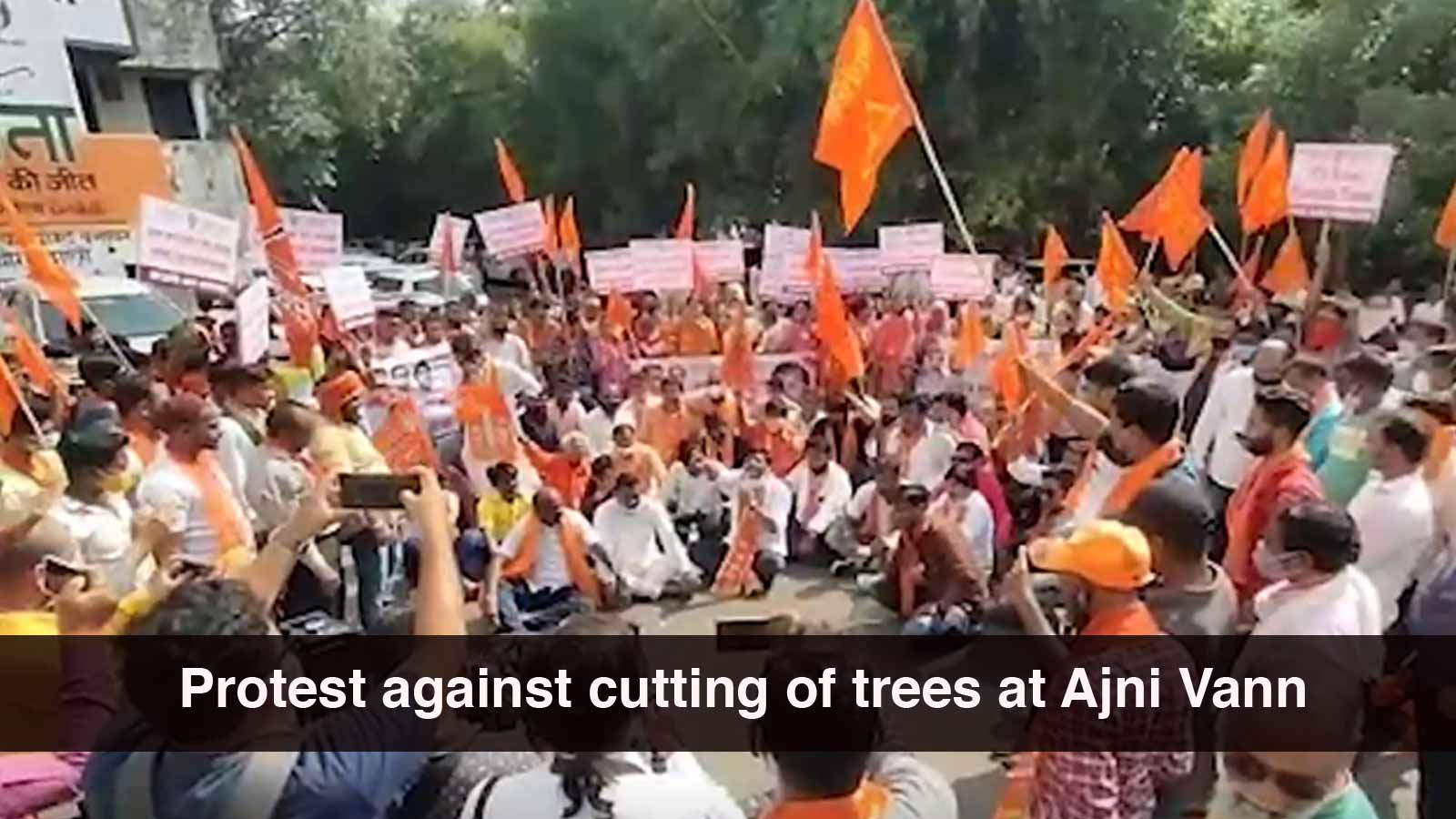 Shiv Sena opposes cutting of trees at Ajni Vann for Inter-Modal Station ...