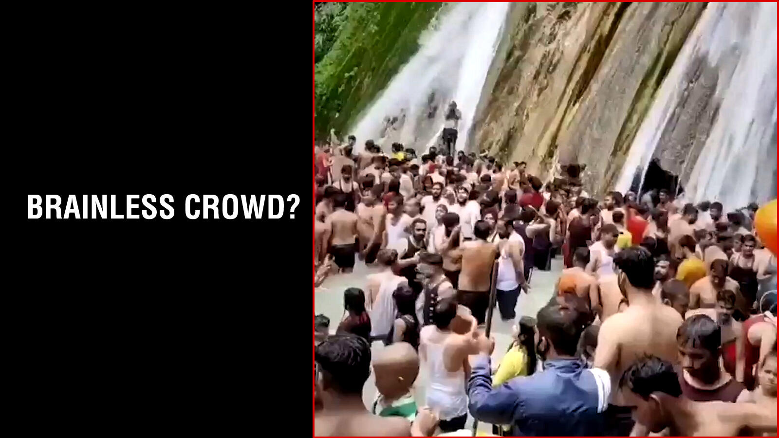 Viral Video: Watch: Tourists violate covid norms at Mussoorie's Kempty ...