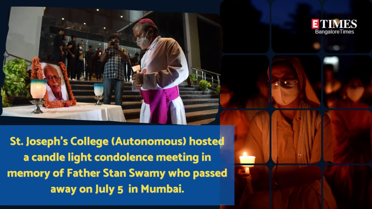 Bengaluru gathers to pay homage to to Father Stan Swamy