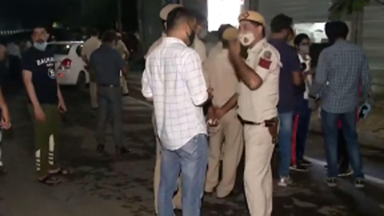 Firing took place twice in North Delhi following clash between two ...