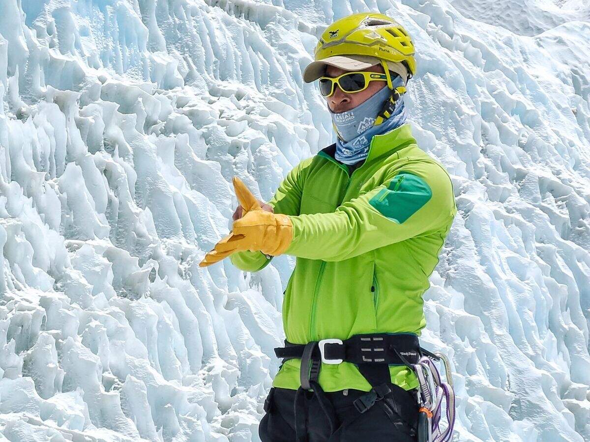 By inspiring young ones, I think my purpose to climb Everest has been ...