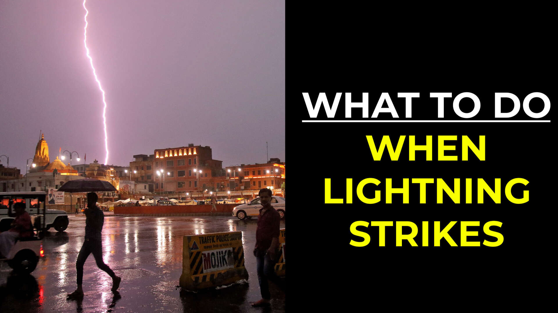 Explained: How to stay safe when lightning strikes