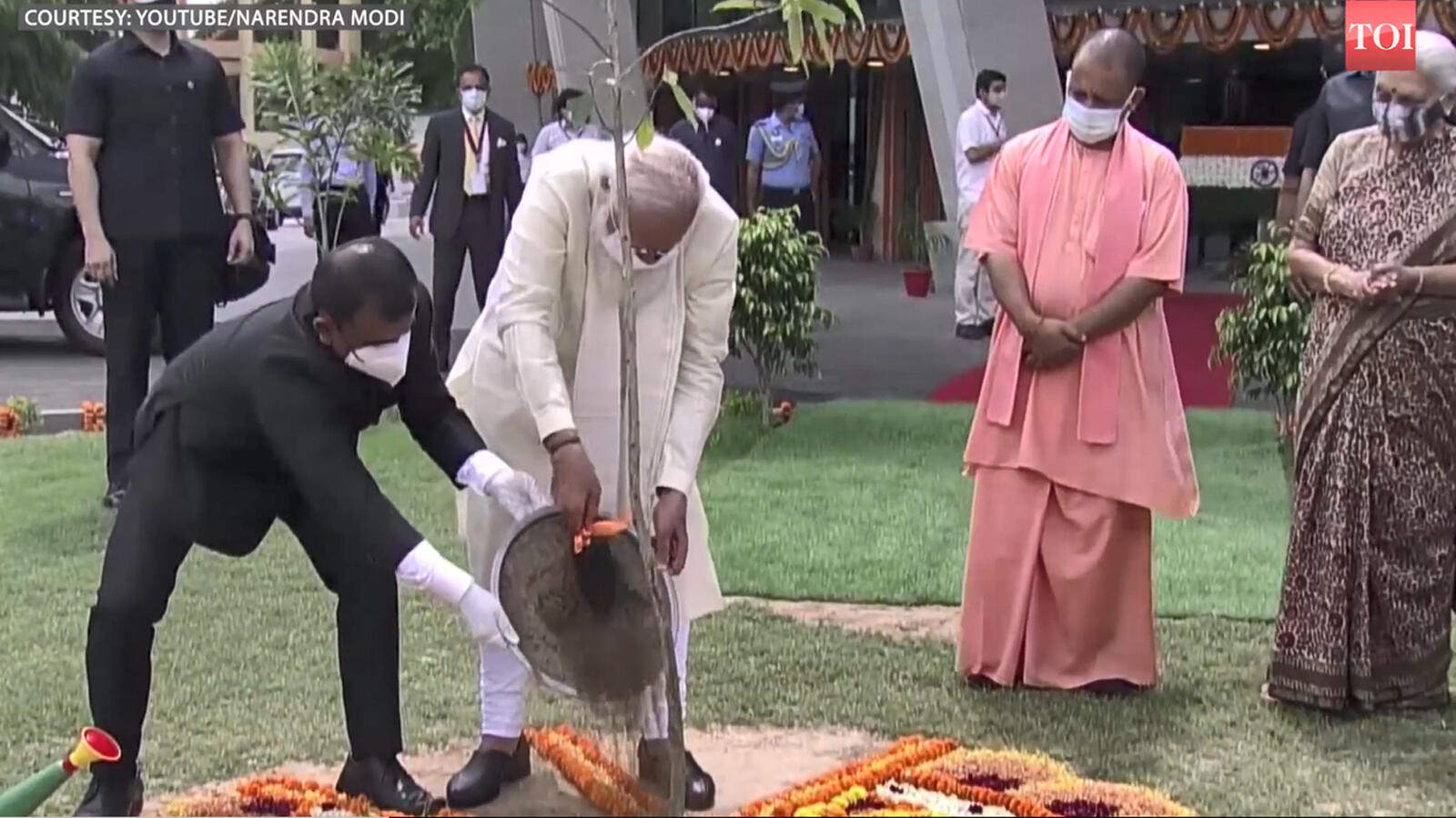 PM Modi inaugurates International Cooperation and Convention Centre ...