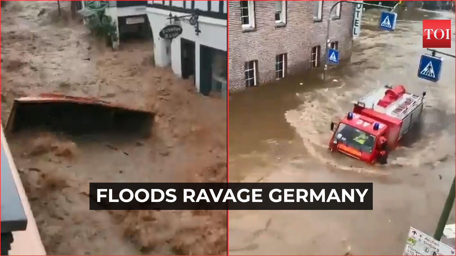 Germany: Heavy rains bring devastating floods in Germany
