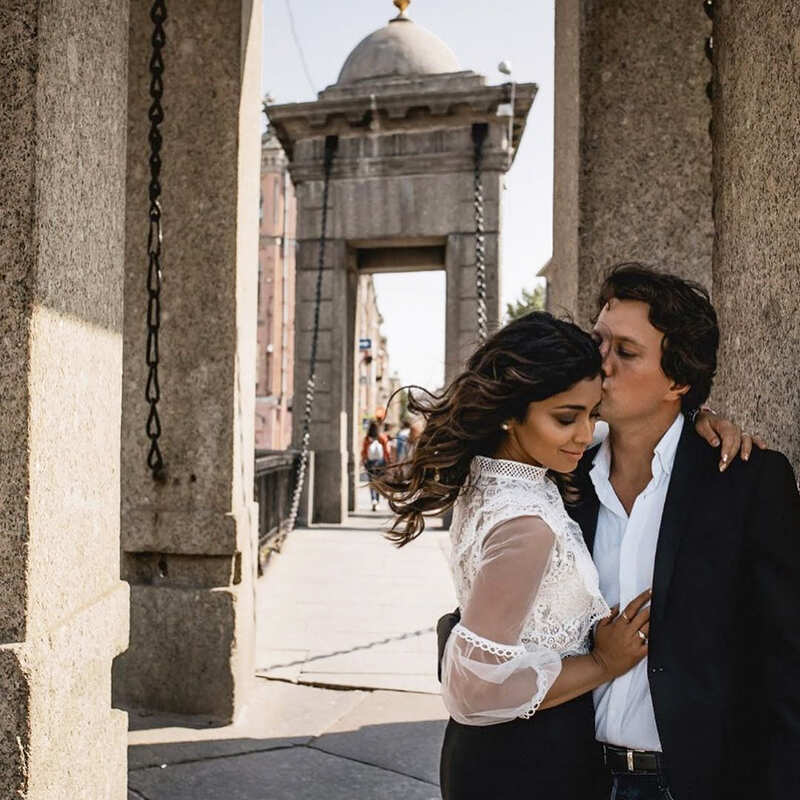 Romantic vacation pictures of South diva Shriya Saran with hubby go ...