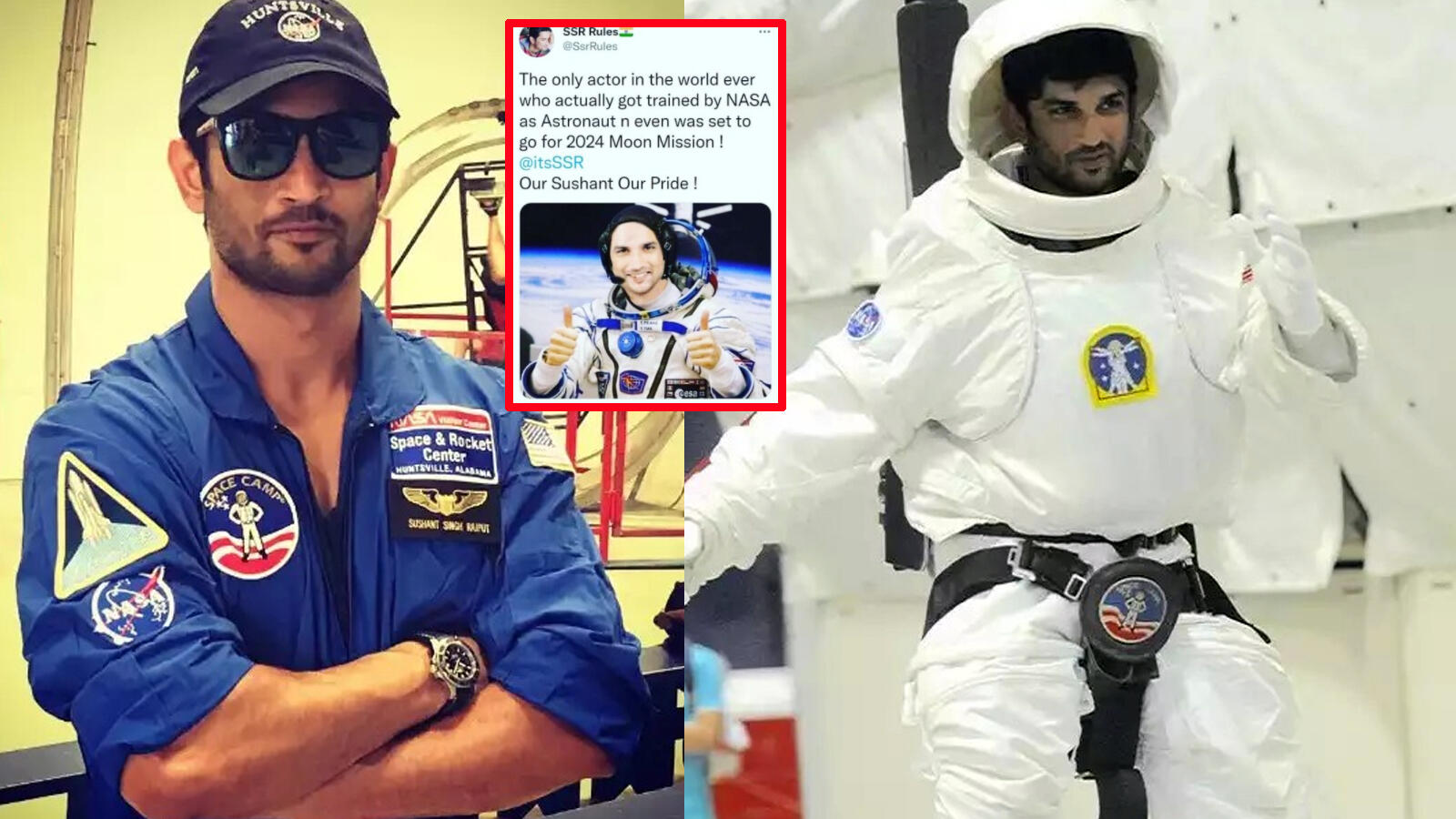 'Sushant Singh Rajput was the 'only actor' who got trained by NASA and ...