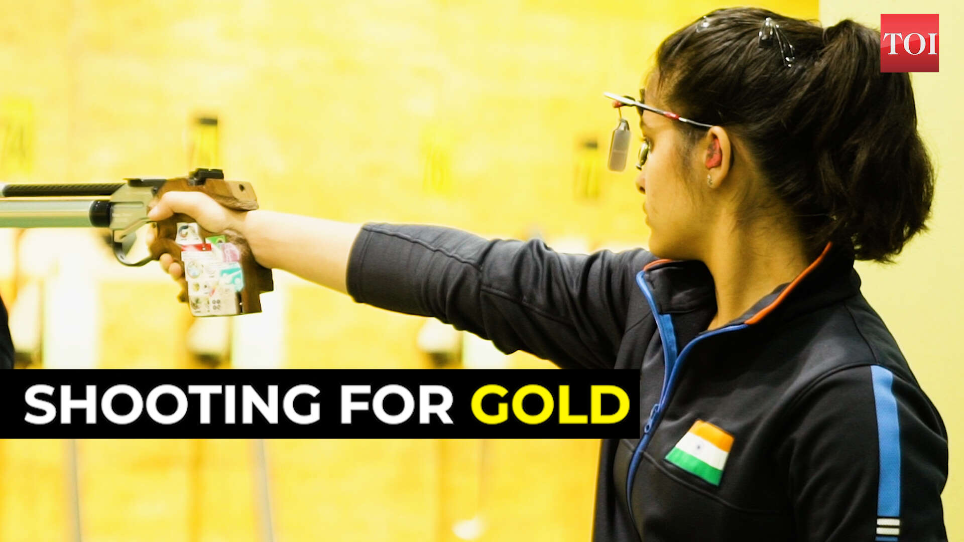 Pistol shooter Manu Bhaker aiming to clinch a gold medal at Tokyo Olympics