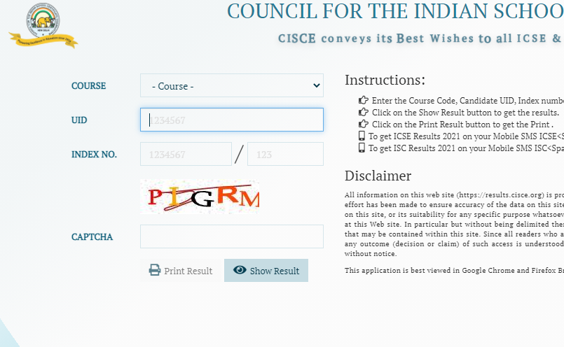 How to check ICSE and ISC result 2021?