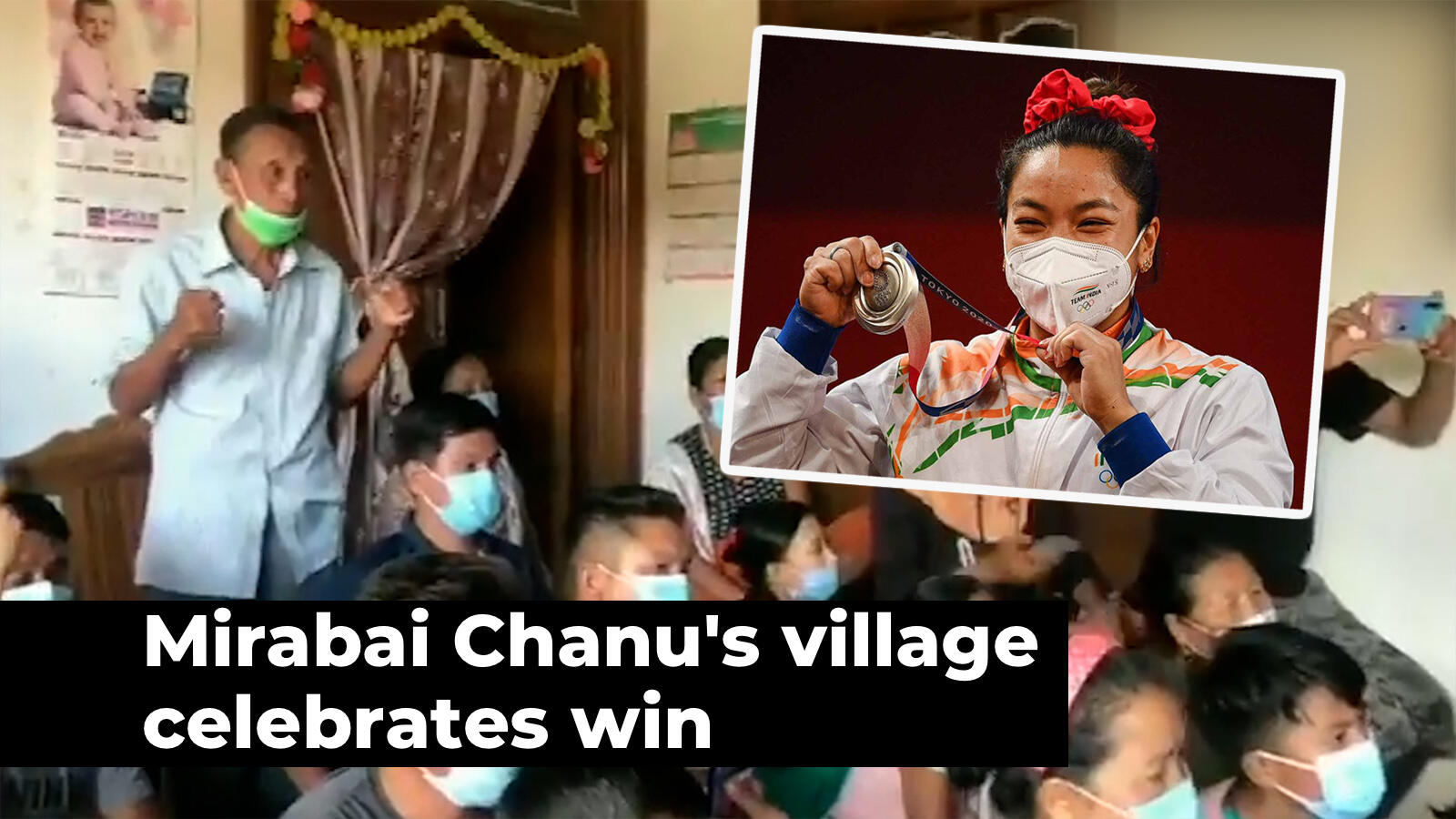 How a village in Manipur celebrated Mirabai Chanu's silver medal