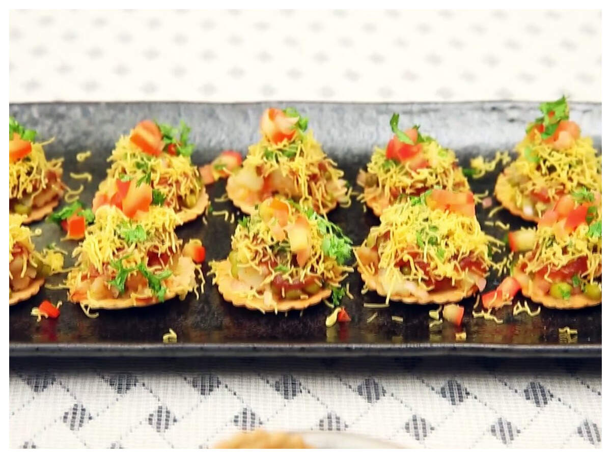 Watch: How to make Baked Sev Puri - Times Food