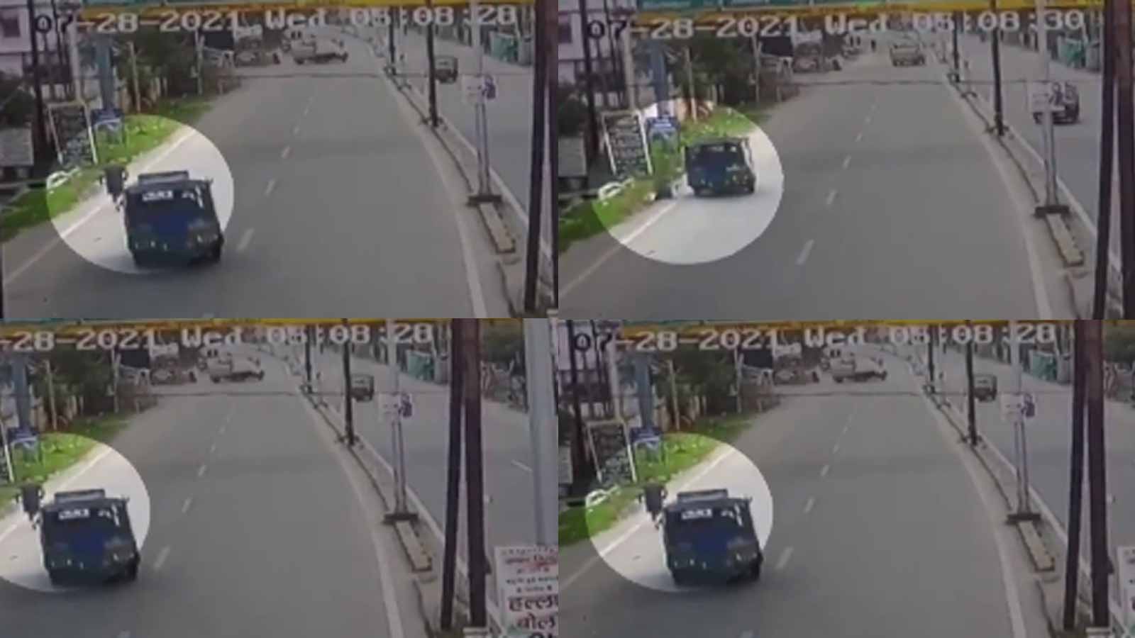 Caught on cam: Hit by tempo, Dhanbad district judge left bleeding, dies