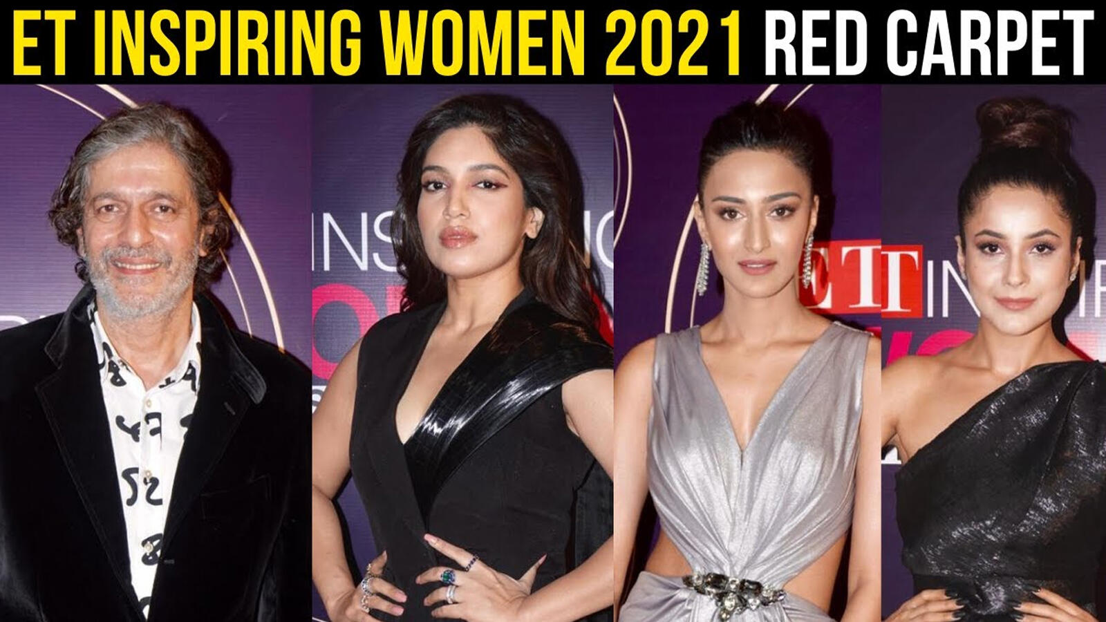 ET Inspiring Women 2021 | Bhumi Pednekar, Chunky Panday, Erica ...