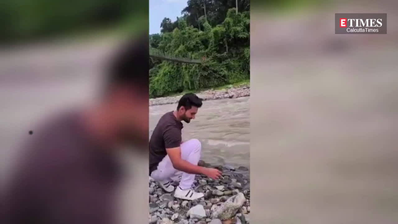 Sean Banerjee was recently in Kalimpong for the shoot of his new serial ...