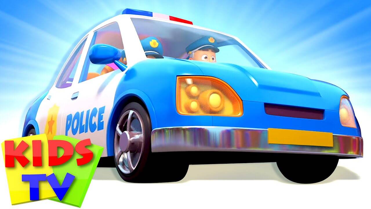 Watch Popular Kids English Nursery Song 'Wheels On The Police Car And ...